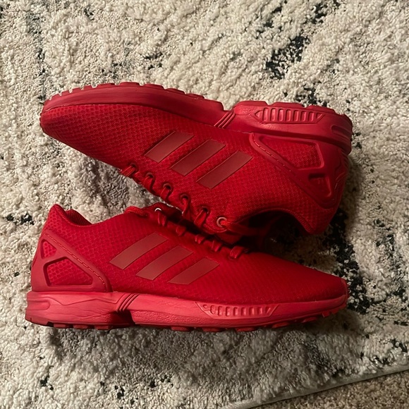 adidas | Shoes | Adidas X Zx Flux Red | Poshmark
